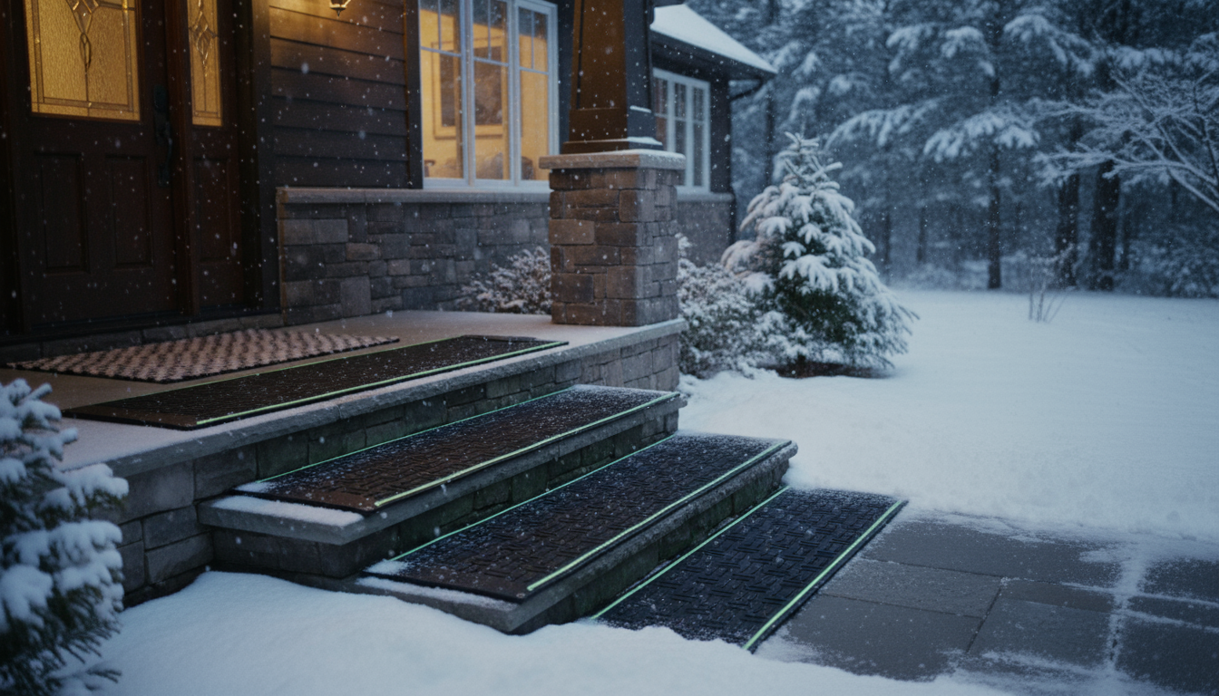 Winter Made Easy: How Snow Melting Heated Mats Keep Your Walkways Safe ...