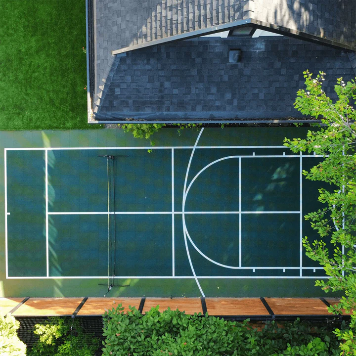 Transform Your Backyard with Outdoor Basketball Flooring Kits – Canada Mats
