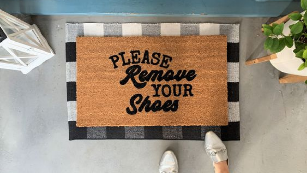 Remove Your Shoes With These Doormats – Canada Mats