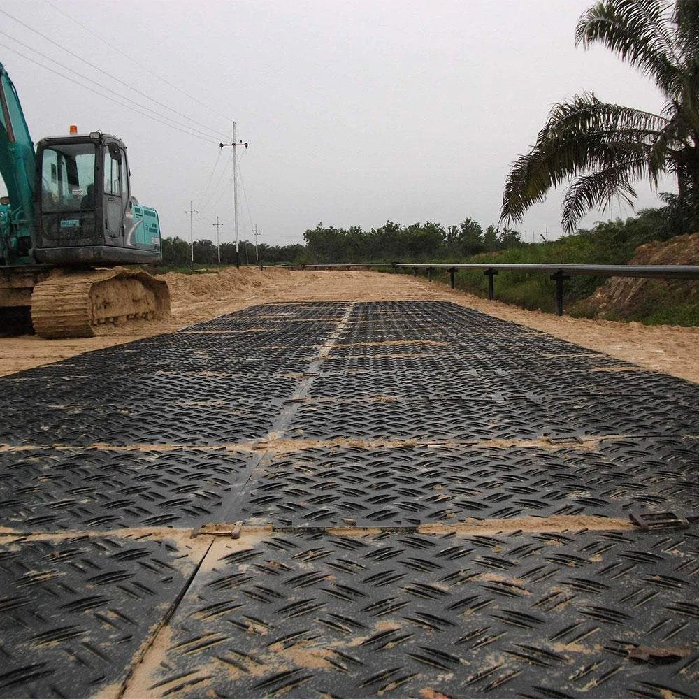 How Landscapers Move Heavy Equipment Over Pavers And Grass Without Dam ...