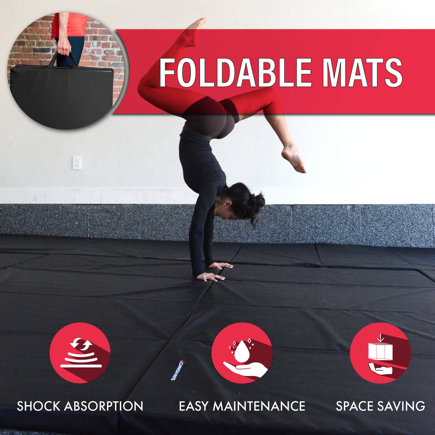 All Purpose Tumbling Mats Multicoloured - Canada Mats