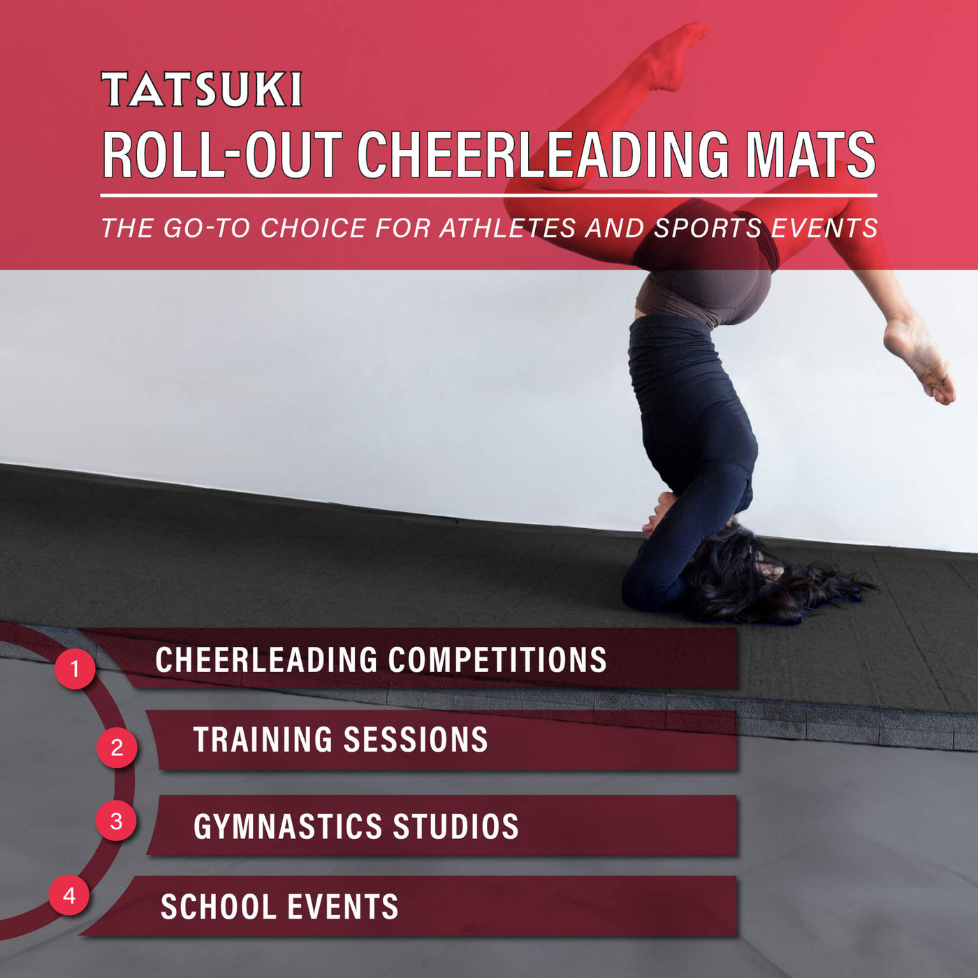 Roll-Out Gymnastics Mats & Tumbling Mats | Durable Training Mats Canada ...
